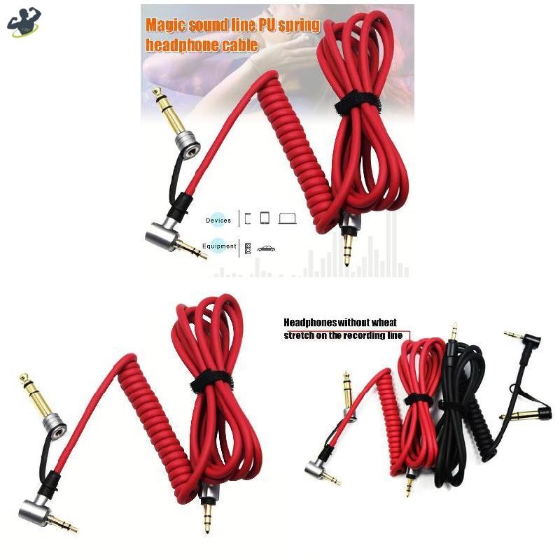 Replacement AUX 3.5mm 6.5mm Audio Cable For Beats By Dr Dre Pro Detox ...