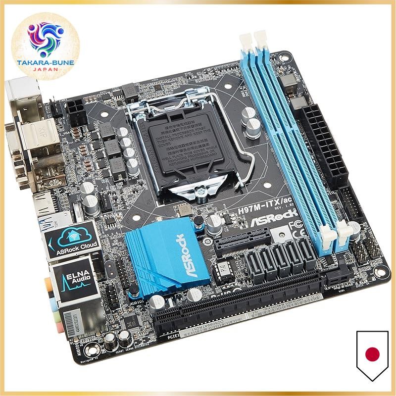 ASRock Motherboard H97 Mini-ITX H97M-ITX/ac | Shopee Philippines