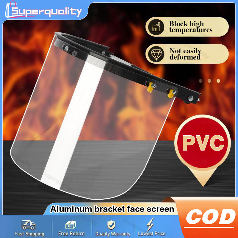 Protection Mask / Face Shield PC Material Aluminum Bracket can be ...