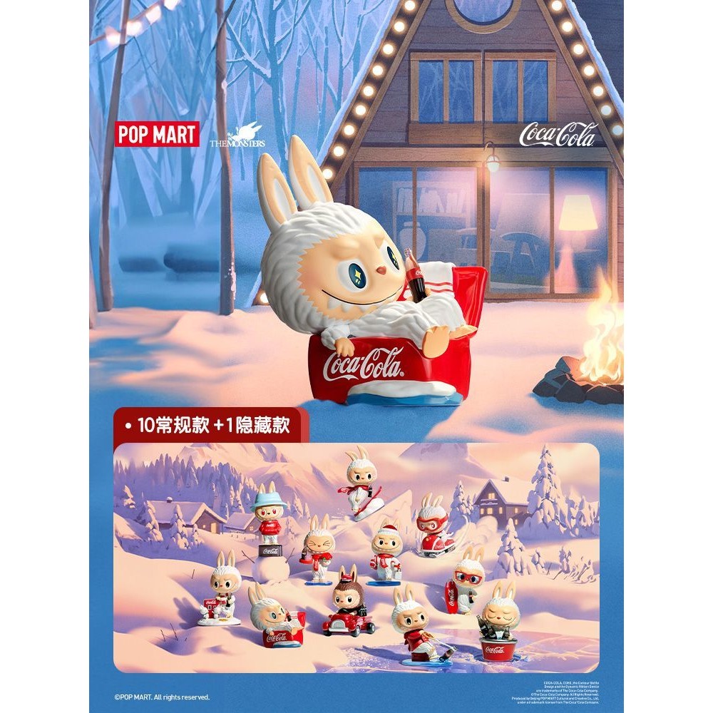 POPMART Pop mart THEMONSTERS Coca-Cola Series Hand-Made Blind Box ...