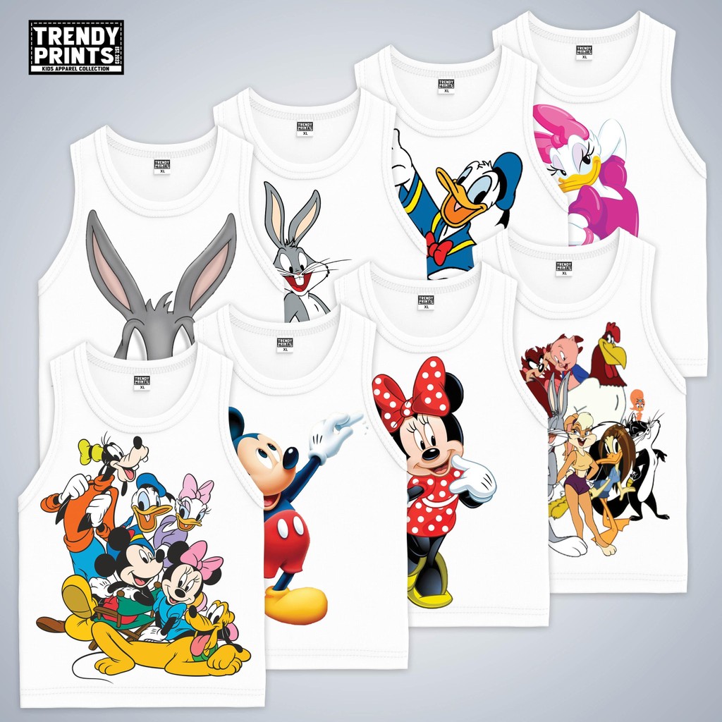 KidsTrendy CARTOON CHARACTER Kids Sando for Boys and Girls 1-12 Years ...