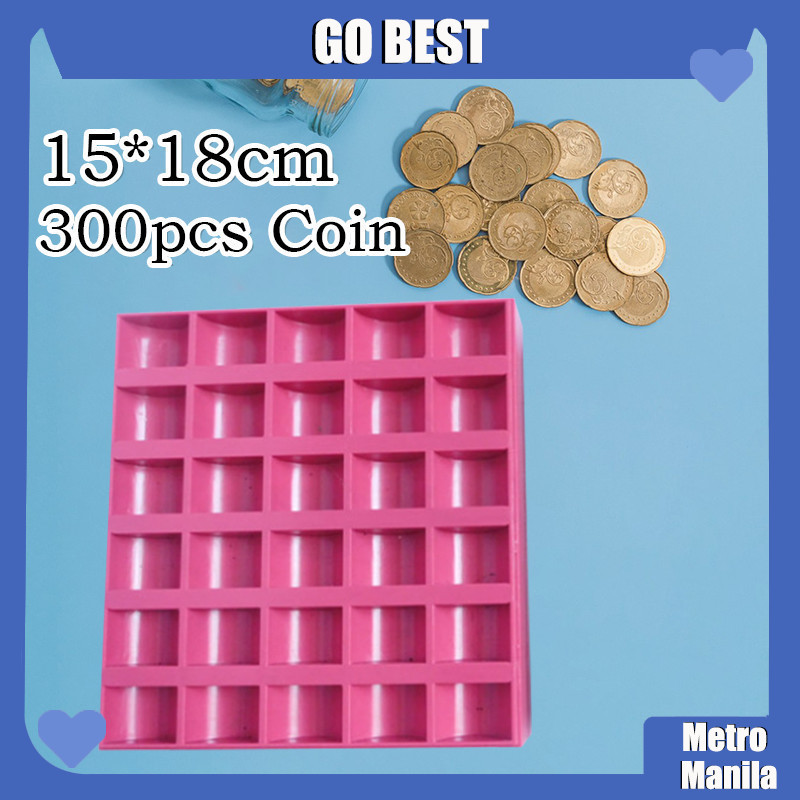 30 Grids Coin Sorter Coin Tray Coin Tray Counter For Setting Coin | Shopee Philippines