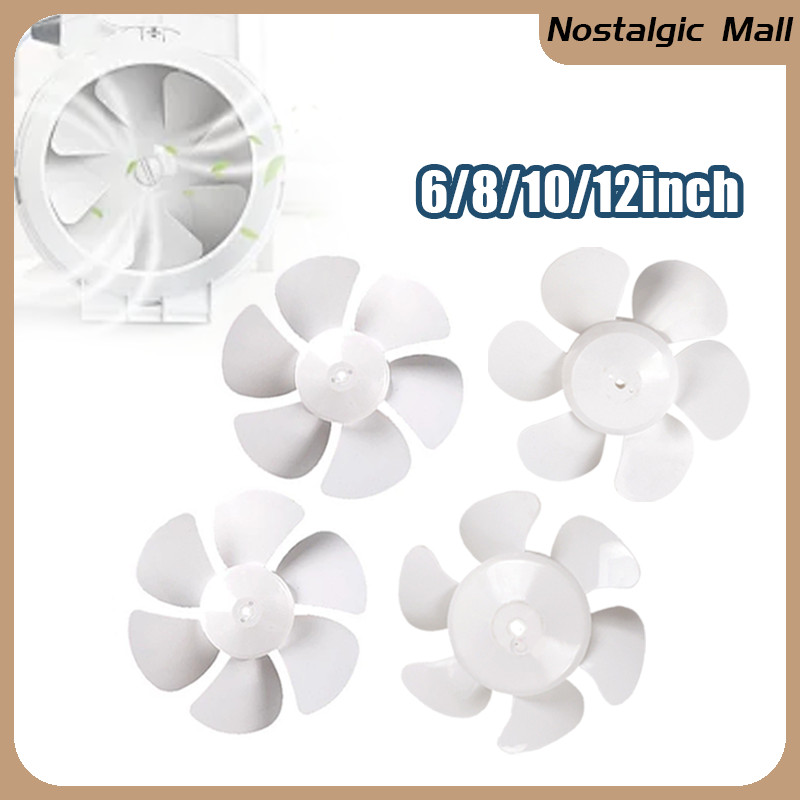 8 10 12 Inches Standard Exhaust Fan Blade Ventilation Fan Only Elesi 6 ...
