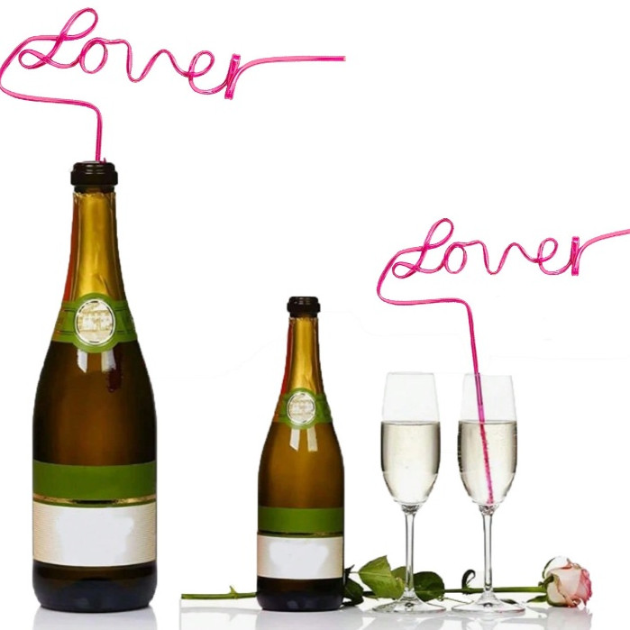 1pcs taylor swift Drinking Straws pink cursive word crazy straws Brunch ...