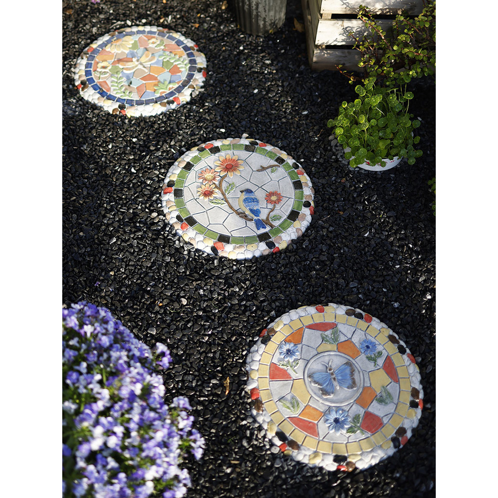 Garden Stepping Stone Outdoor Balcony Courtyard Foot Stone Villa Lawn ...