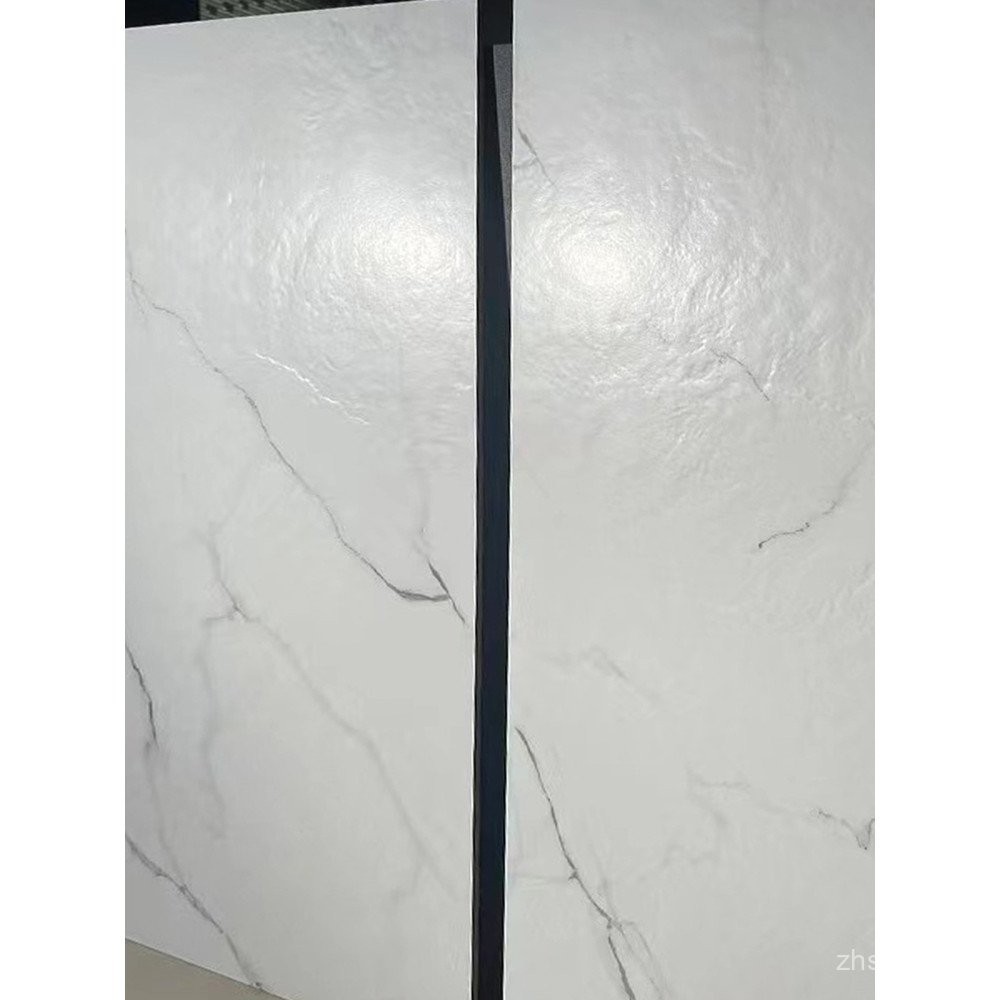 Snowy Glacier White Kitchen Wall Tiles Imitation Jazz White Marble Wall ...