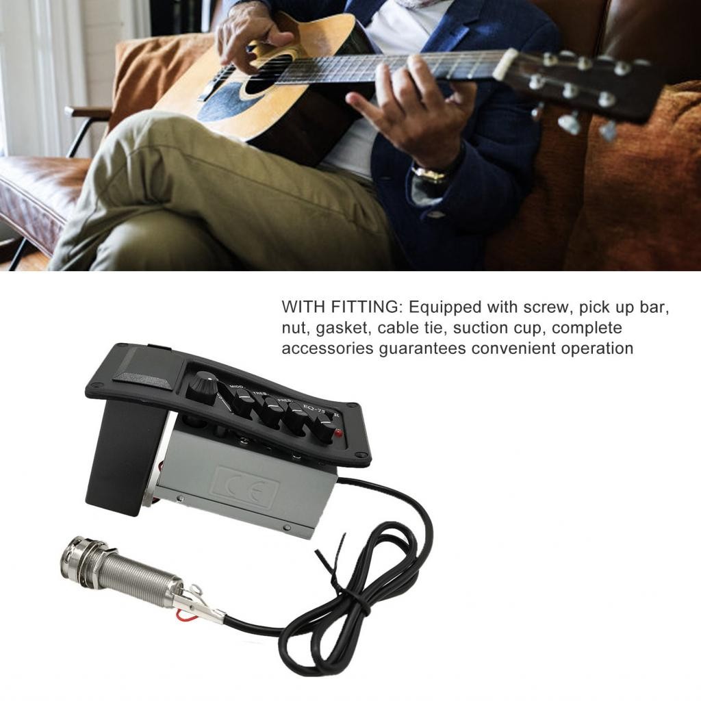 Classical Guitar Pickup Bass Alto Treble Frequency Box for Practice ...