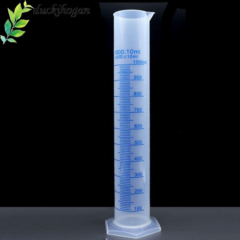 DUCKIHOGAN Plastic Graduated Cylinder, Single Metric Scale 1000ml ...