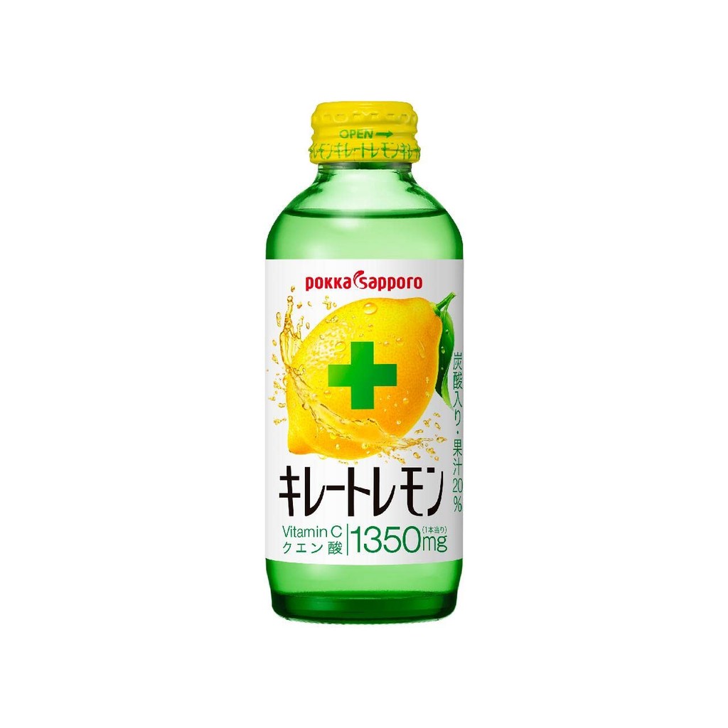 Pokka Sapporo Chelate Lemon 155ml x 6 bottles , Juice of one lemon, Vitamin C, Citric Acid ...