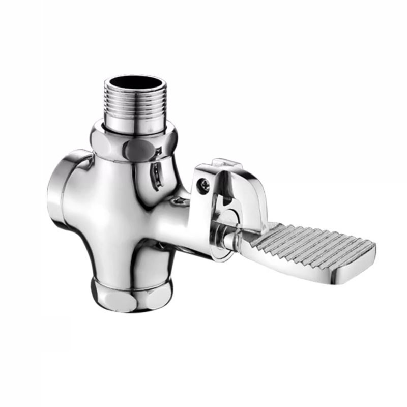 [.666.]All-copper foot step valve toilet step delay flushing valve ...