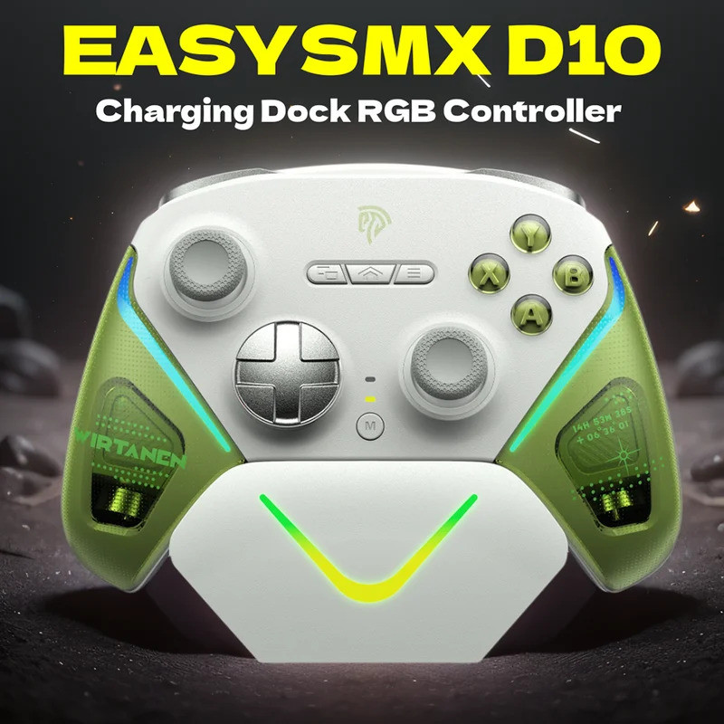 EasySMX D10 Bluetooth Gaming Controller Wireless Gamepad For PC//Switch ...