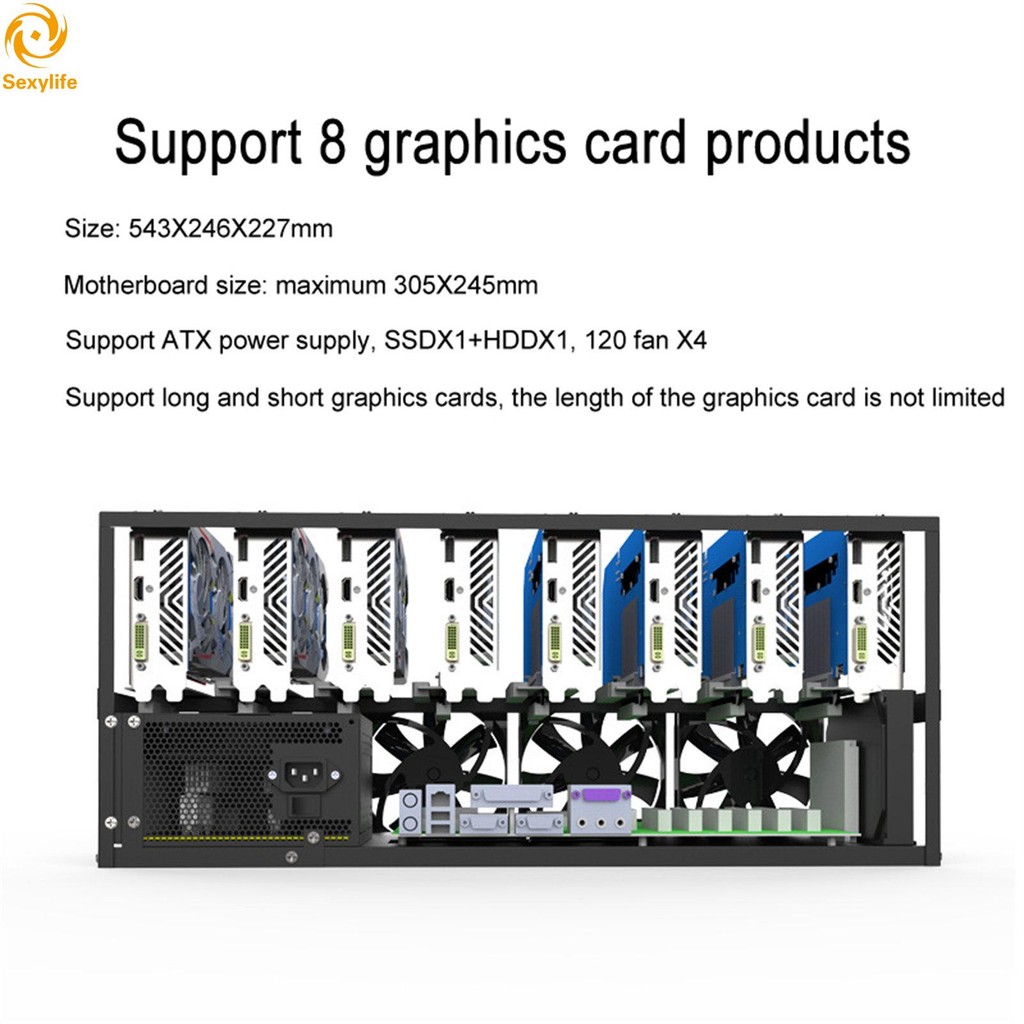 Universal Motherboard Bracket Sturdy Mining Case Rack Motherboard ...