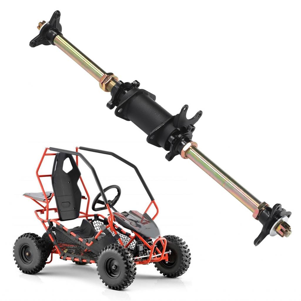 Aurorawell 710mm Rear Axle Steel Alloy Galvanized Go Kart Drive with ...