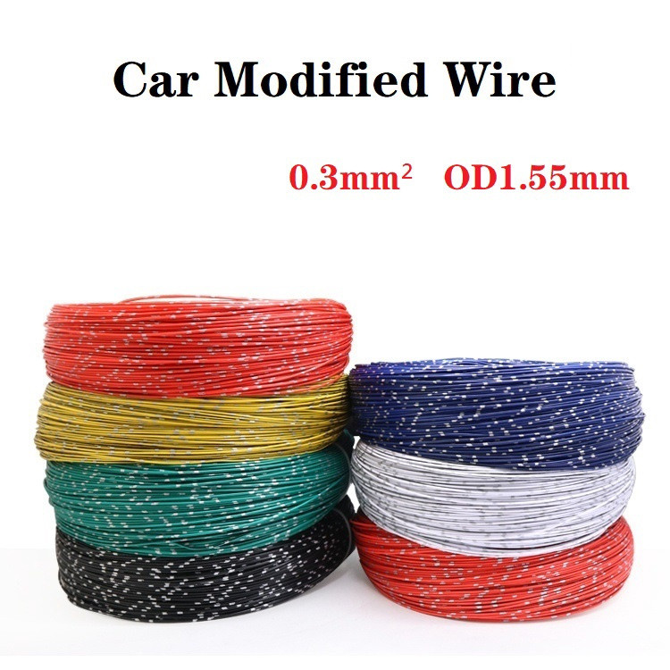 AVSS Car Modified Wire Speaker Audio Cable OFC Oxygen-free Pure Copper ...