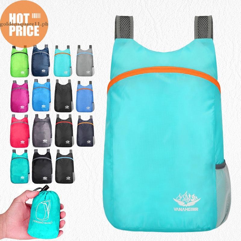 GOLDEN Outdoor Folding Backpack Waterproof Ultra-light Portable Travel ...