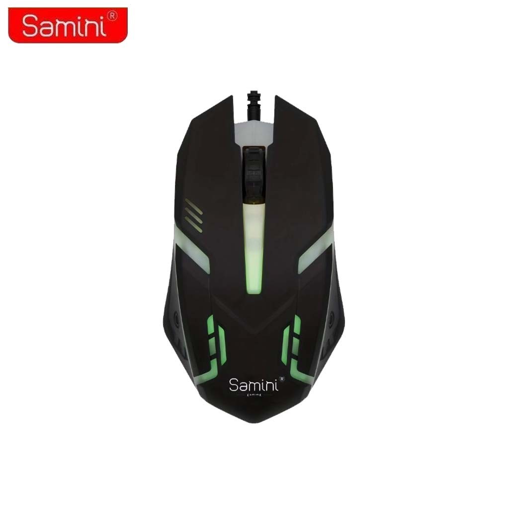 Samini M66 Wired Gaming Optical USB Mouse RGB Light DPI 1000 Plug and ...