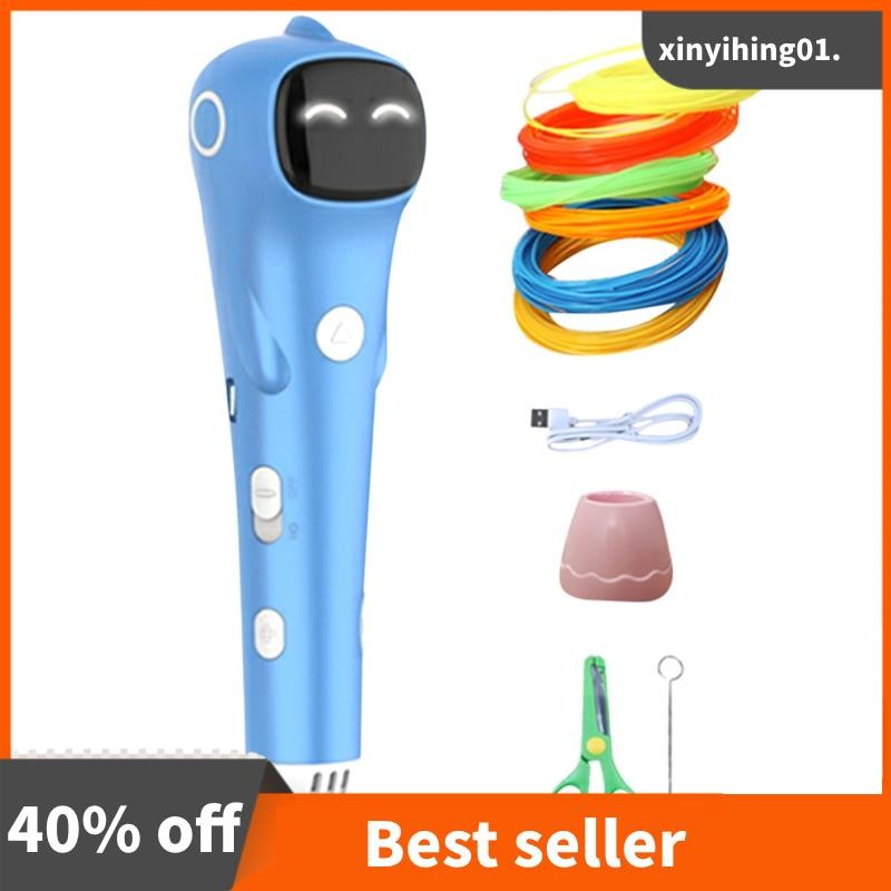 3D Pen PCL Filament Low Temperature Anti-Scald 3D DIY Drawing Toy for ...