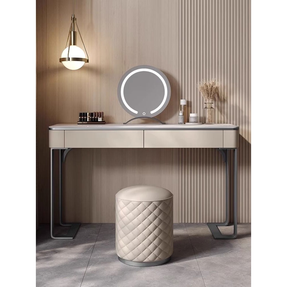 Italian Slate Dressing Table Minimalist Small Apartment Drawer Dressing ...