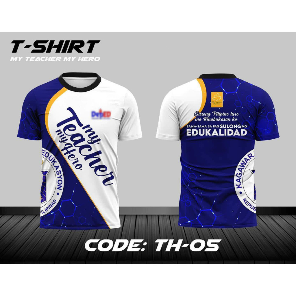 MATATAG UNIFORM SUBLIMATION male and female teacher POLO shirt teacher ...