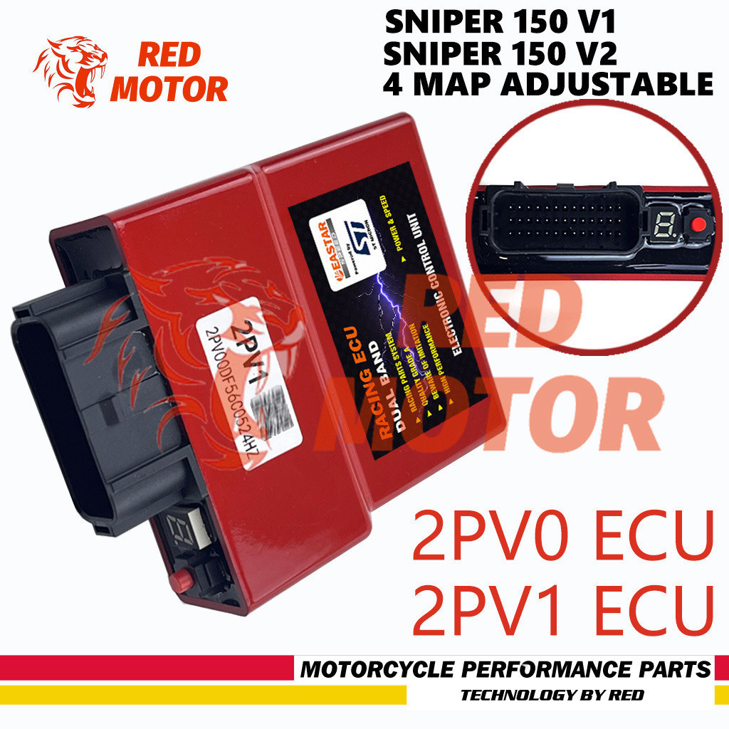 4 MAP ECU for SNIPER 150 V1 AND V2 PLUG AND PLAY | Shopee Philippines