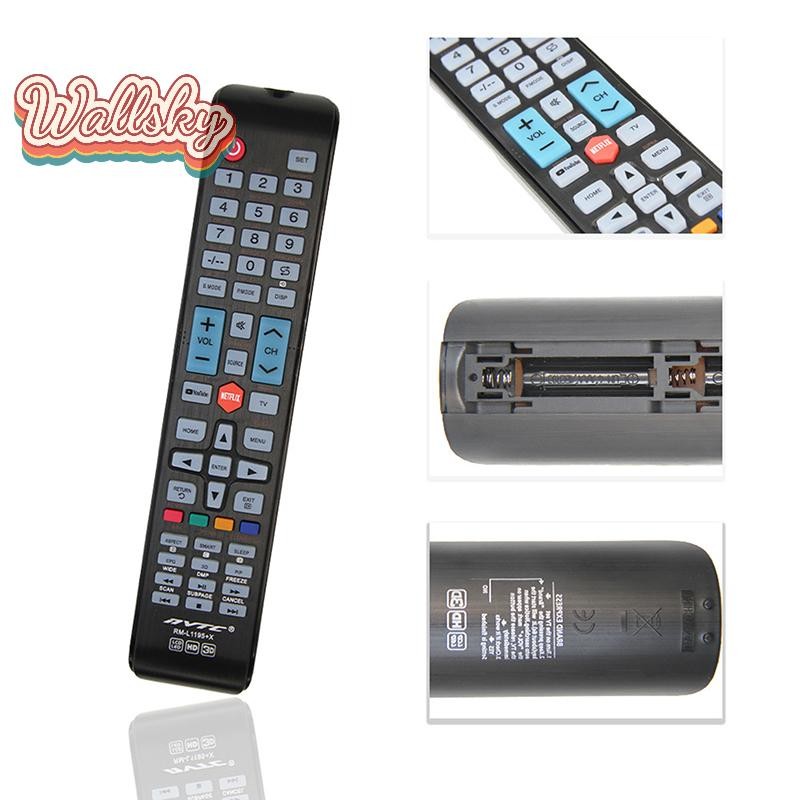 Wallsky> Universal TV Remote Controller NVTC RM-L1195+X Remplacement ...