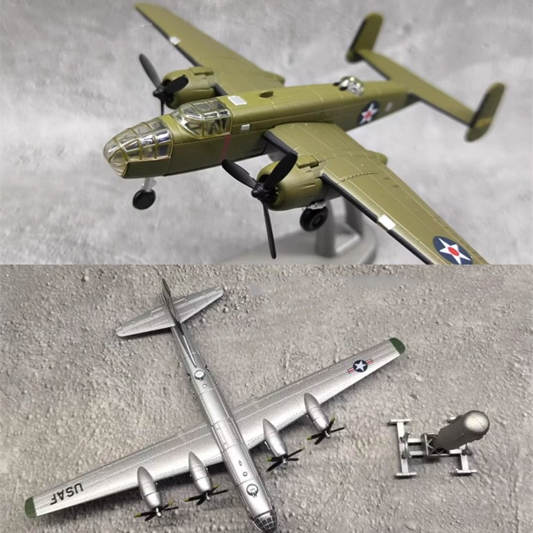 World War II Aircraft Model Alloy B-25 Bomber American b29 Simulation ...