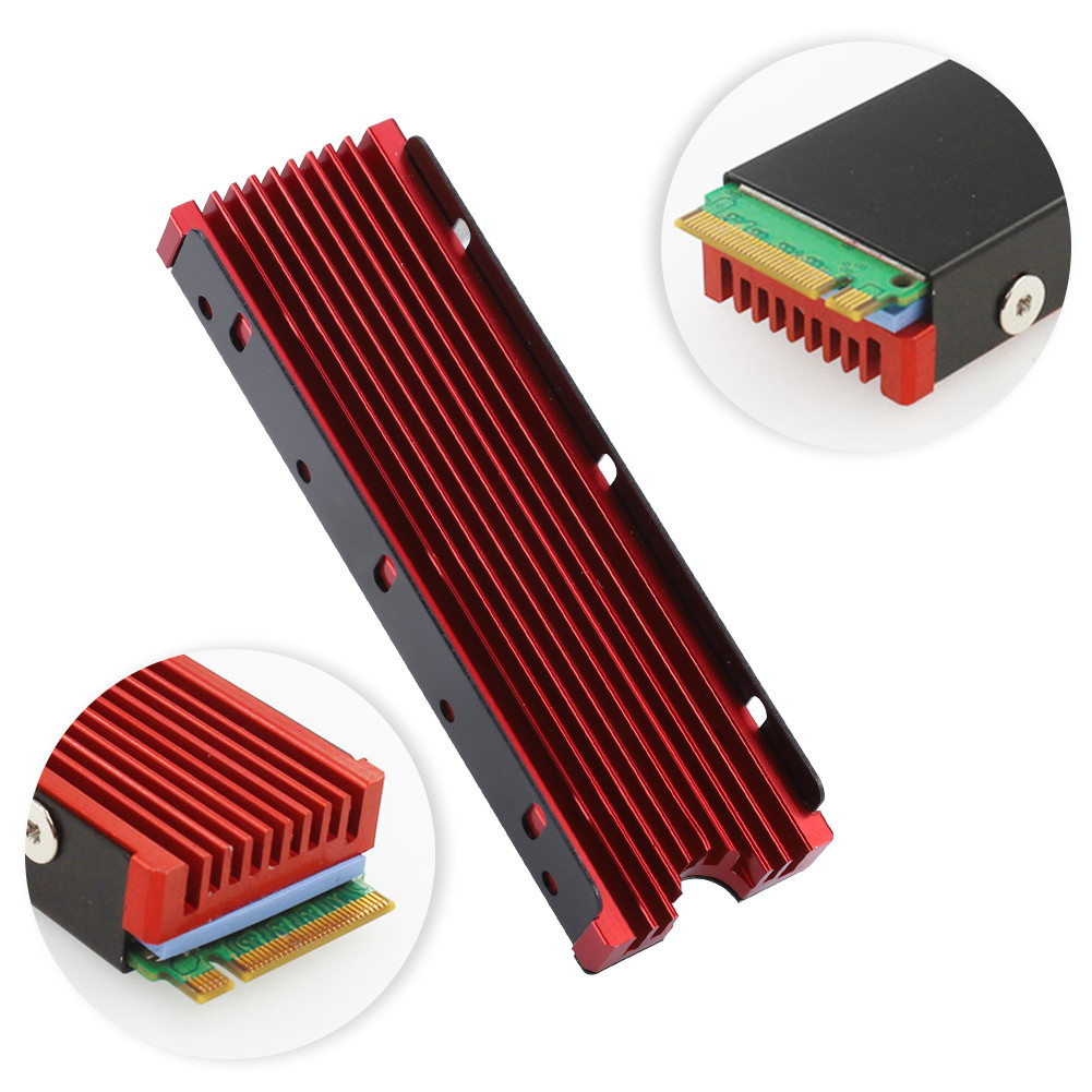 Haichao NGFF M.2 SSD Heatsink Kit Water Cooling HDD Thermal ...