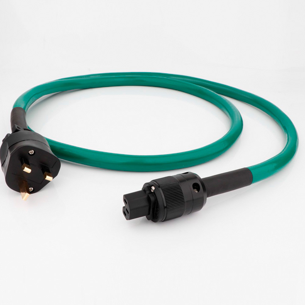 Hi-End UK Power cable Silver Plated OFC Conductor IEC British Standard ...