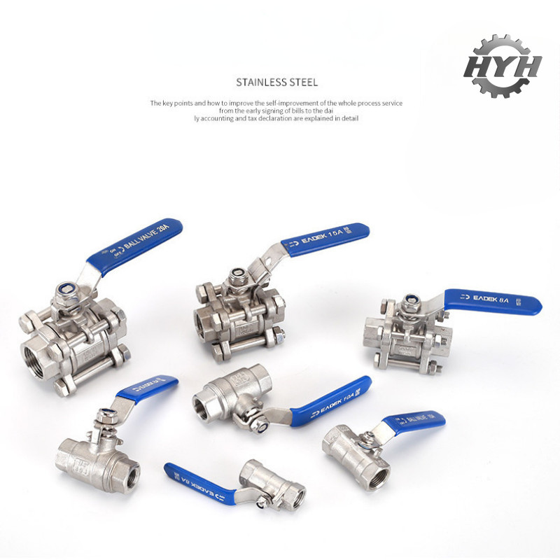 [HYH] 304 Stainless Steel Ball Valve One Two-Piece Two-Piece Internal Thread Internal Thread ...