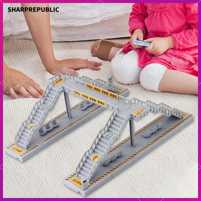 [Sharprepublic] DIY Model Footbridge HO Scale Model Building s ...