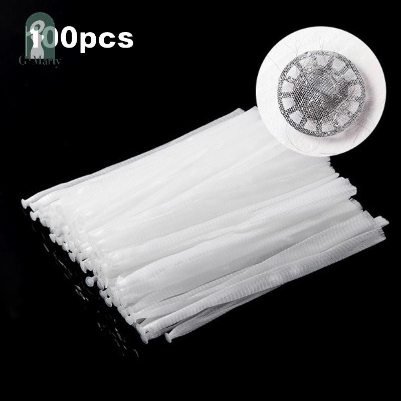 GMARTY 100Pcs Disposable Kitchen Sink Filter Mesh Sewer Garbage Filter ...