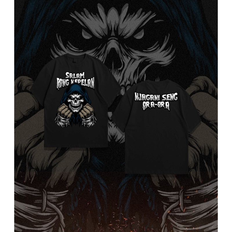 Salam Rong Kepelan X Nagani Seng Ora T-Shirt (BLACK Version) | Shopee ...