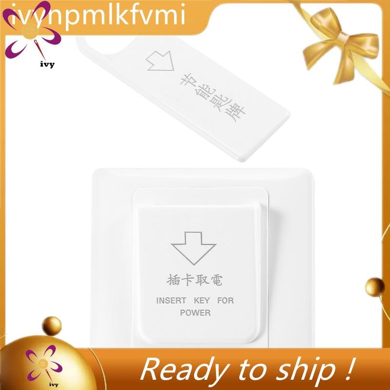 [Ivym] High Grade Hotel Magnetic Card Switch Energy Saving Switch ...