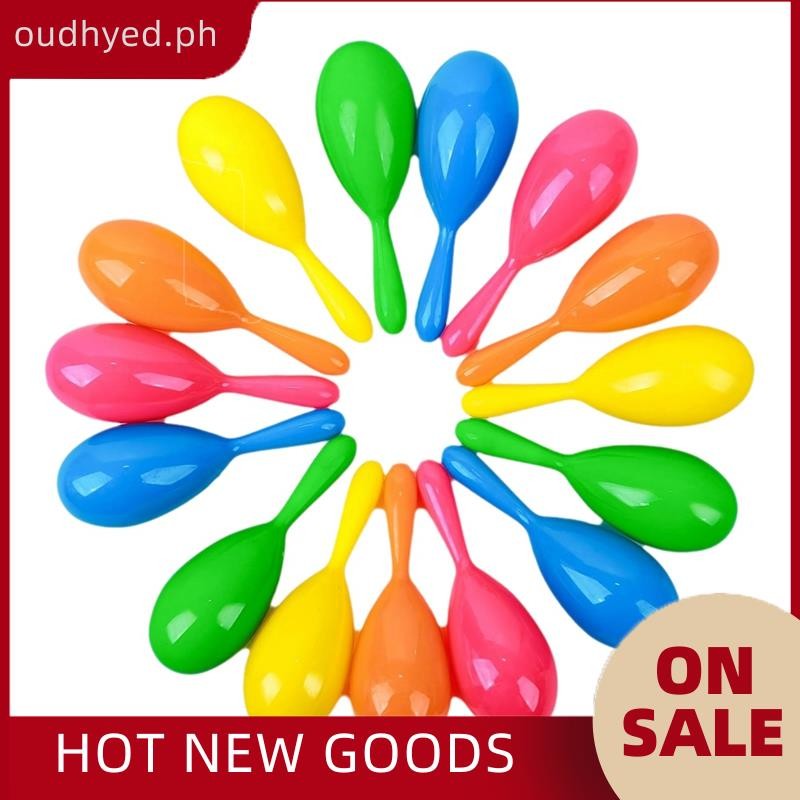 PHOU 25PCS Maracas for Kids, Maracas Mini Colorful Maracas Toy ...