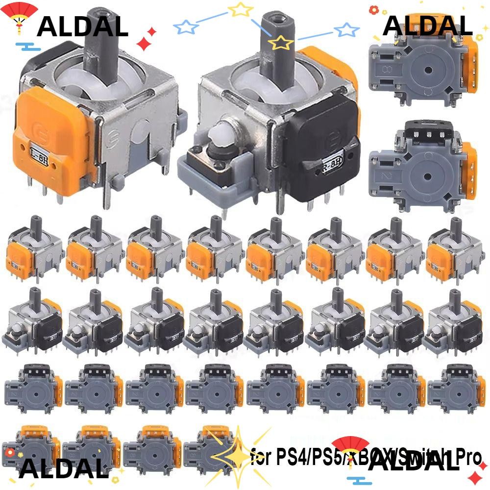 ALDAL Hall Effect Joystick Module, Analog Sensor Gaming Controller ThumbStick, High Precision ...