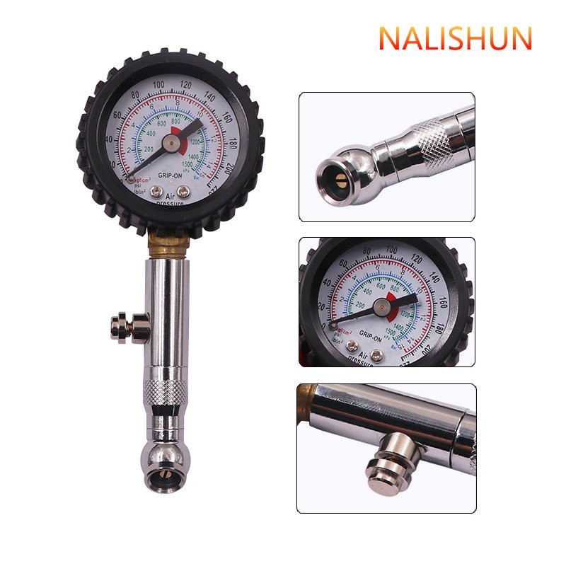 Tire Pressure Gauge Barometer High Precision with Pressure Inflatable ...