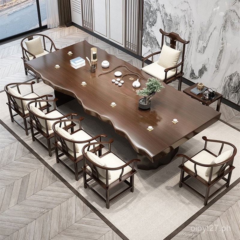 New Chinese Style Natural Side Large Board Table Modern More than ...