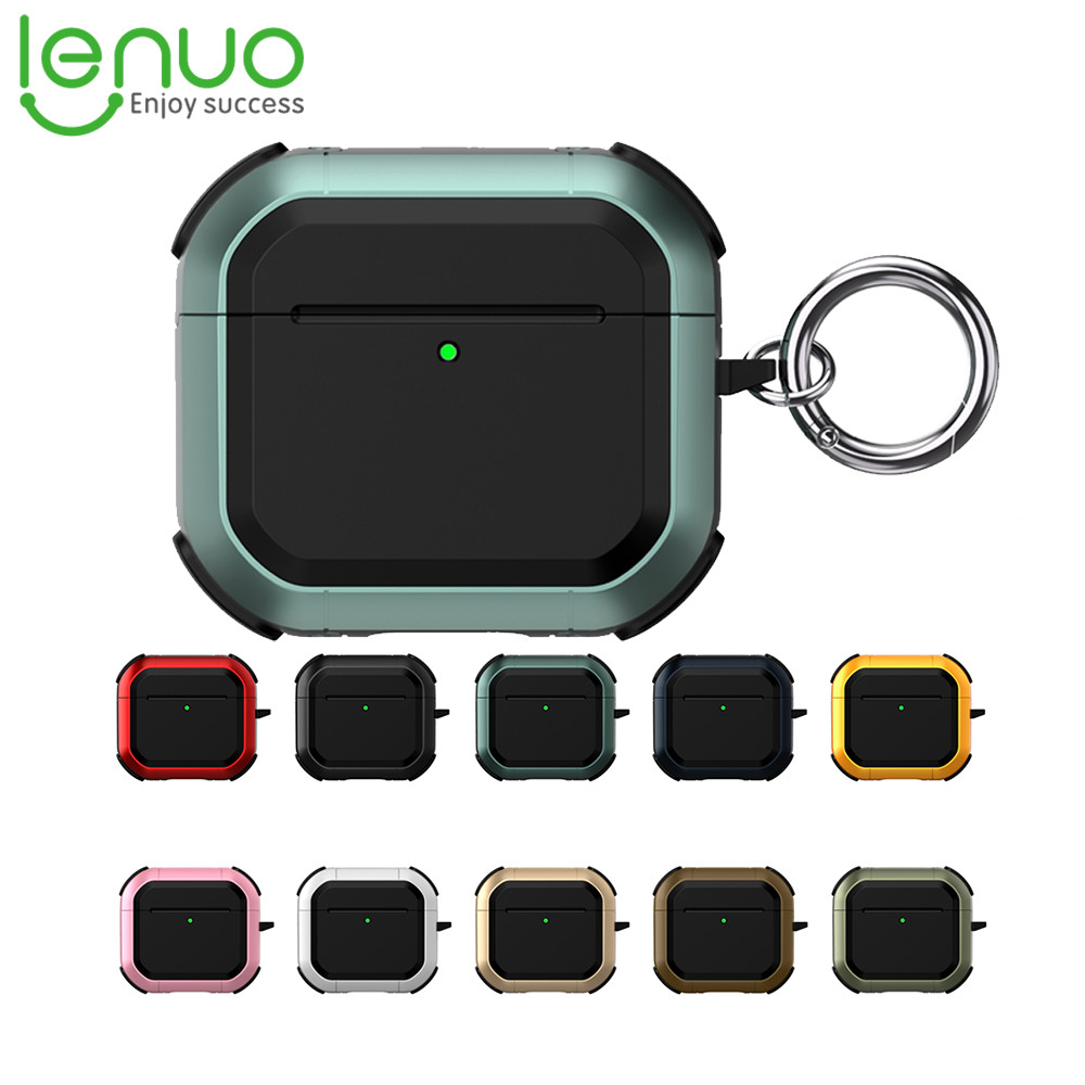 Lenuo Luxury Armor Earphone Case For AirPods gen 4 anc Pro 2 3 1 AirPod ...
