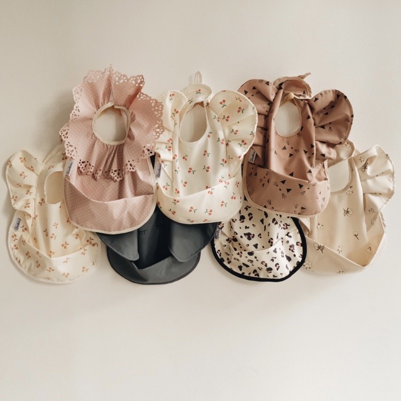 BAMBINA RUFFLE BEEBS (waterproof bibs) | Shopee Philippines