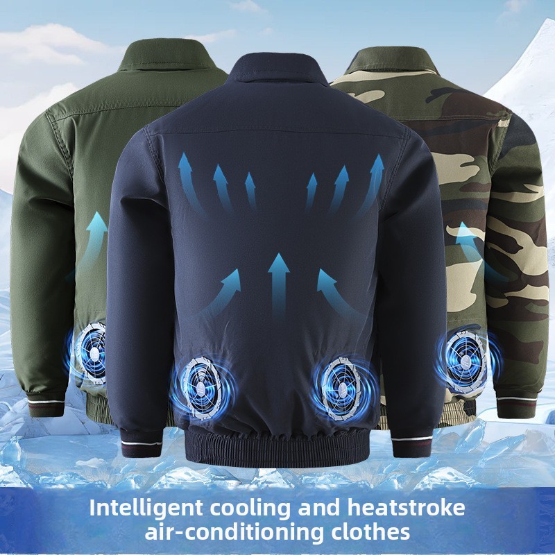 Unisex Outdoor Sun Protective Jacket with Cooling Feature, Equipped ...