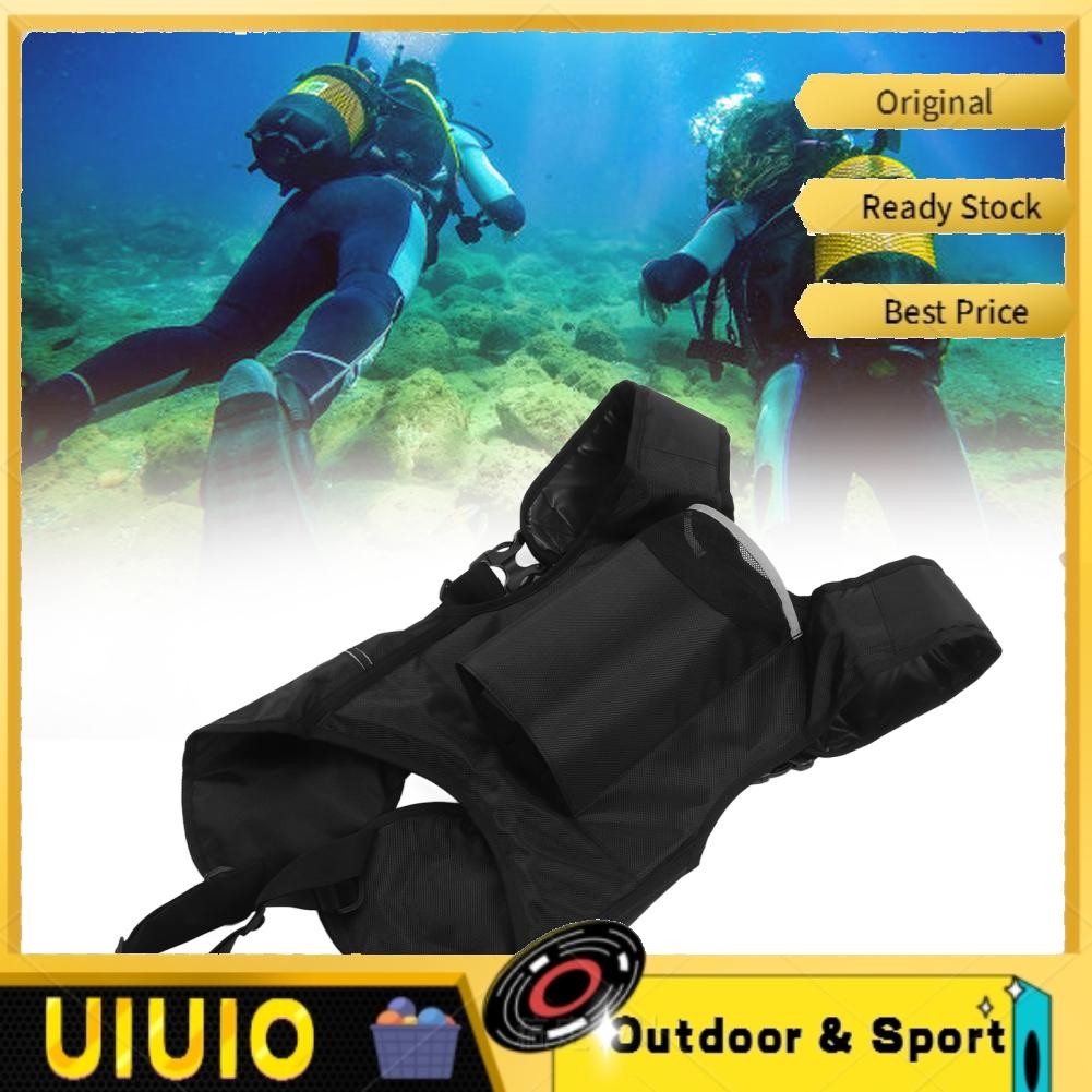 Uiuio Alomejor Diving Backpack Underwater Gas Cylinder Holder Oxygen ...