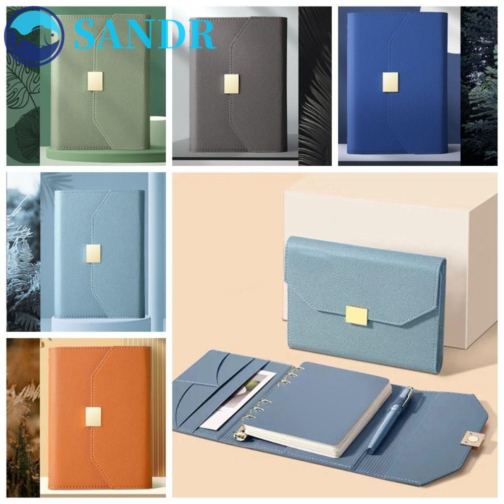 SANDR A5 A6 Binder Notebook, Journal Agenda Planner Paper Cover ...