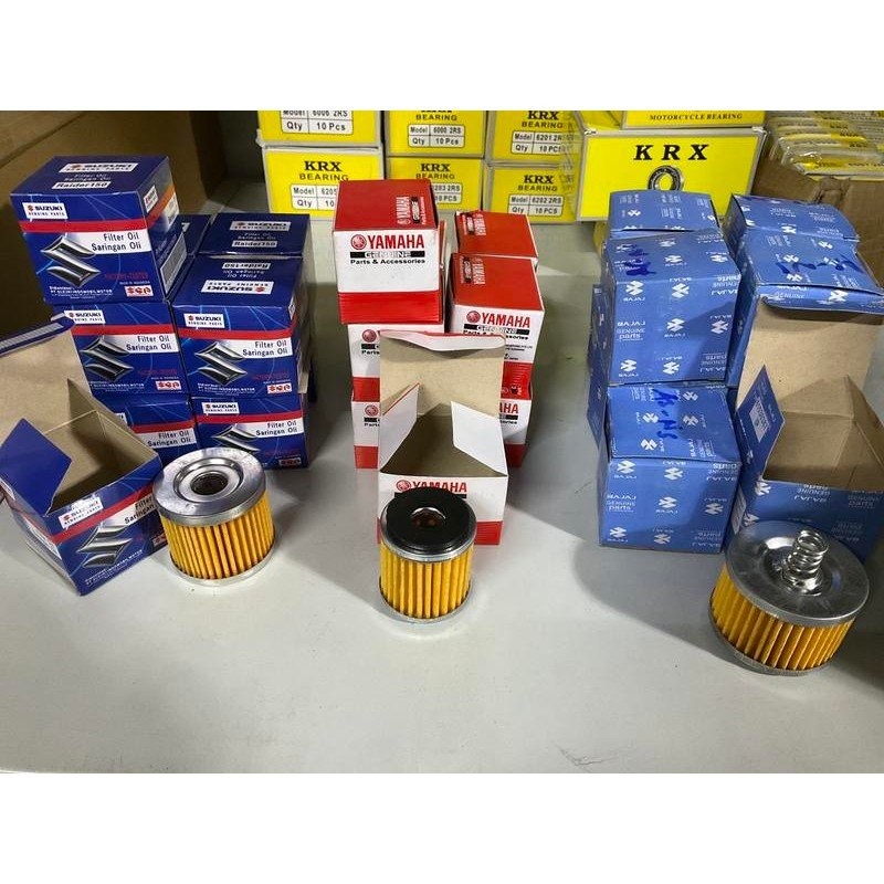 MOTORCYCLE OIL FILTER GENUINE BAJAJ/RAIDER 150/YAMAHA | Shopee Philippines