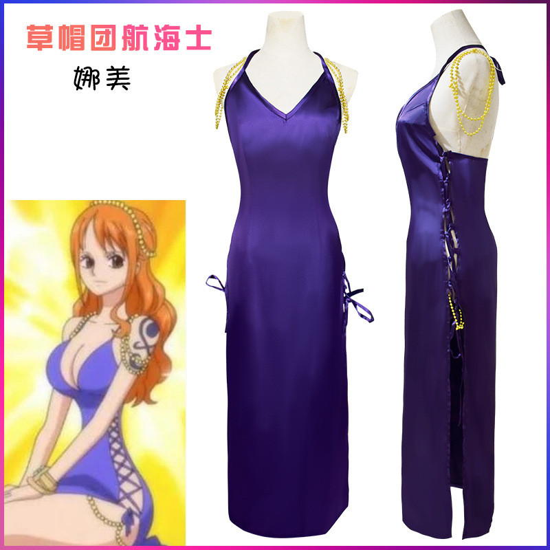 One Piece Cosplay Nami Costume Clothes Party Comic Exhibition ...