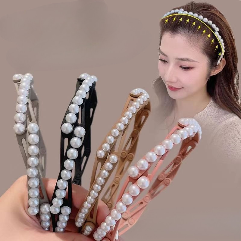 Easy Folding Portable Magic Headband Anti-skid Hairbands Hair Accessory ...