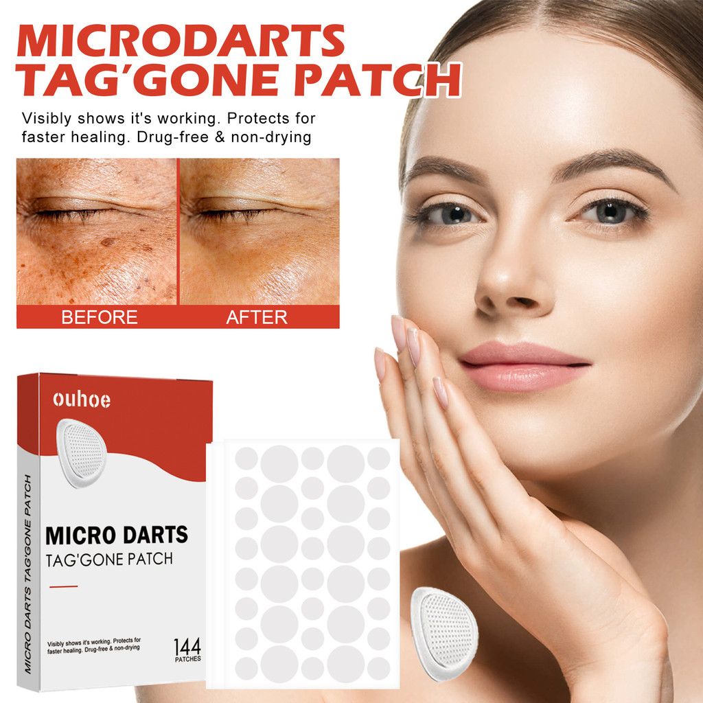 Micro Darts Tag Gone Patch - Hydrocolloid Acne Pimple Patch for ...