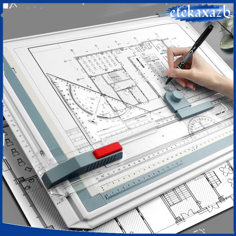 [etekaxazb] Drawing Drafting Table A3 with Architecture Detachable ...