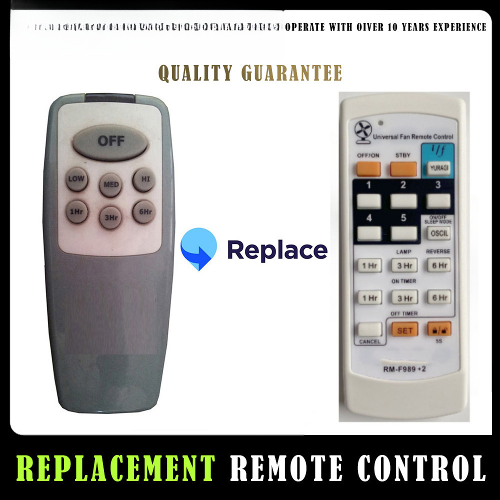 DEKA 2005 FAN REMOTE CONTROL [REPLACEMENT] GREY | Shopee Philippines