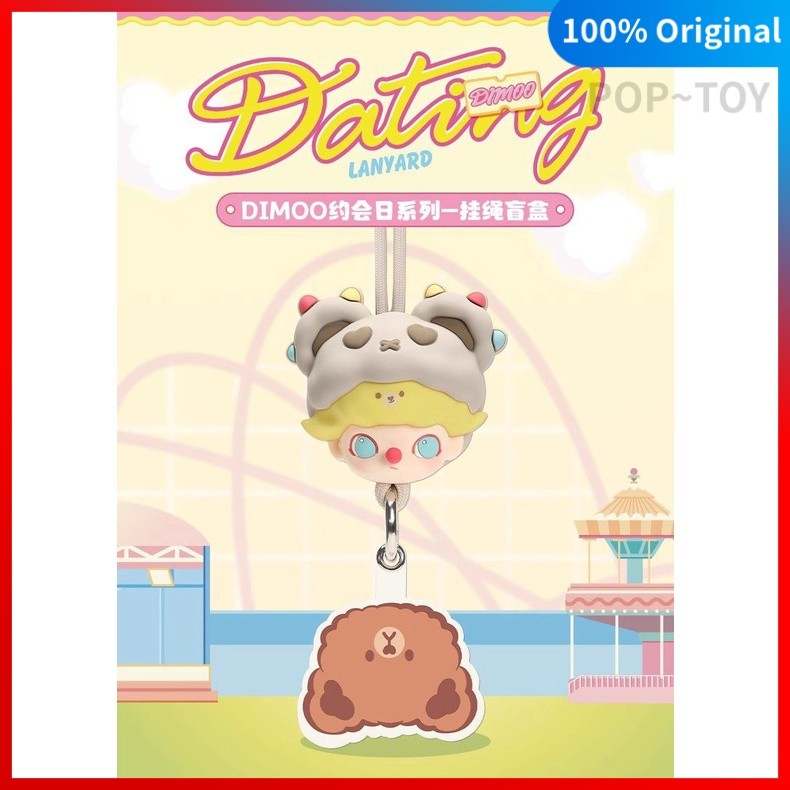 popmart Dimoo Dating Series Lanyard Pendant Cute Figure | Shopee ...