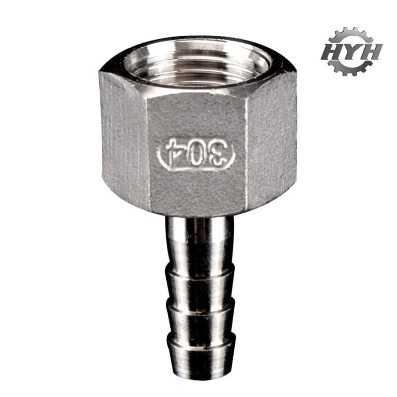 [HYH] Dn8/10/15/20 Inner Wire Pagoda Joint 304 Stainless Steel Green Head Gas Hose Water Pipe ...